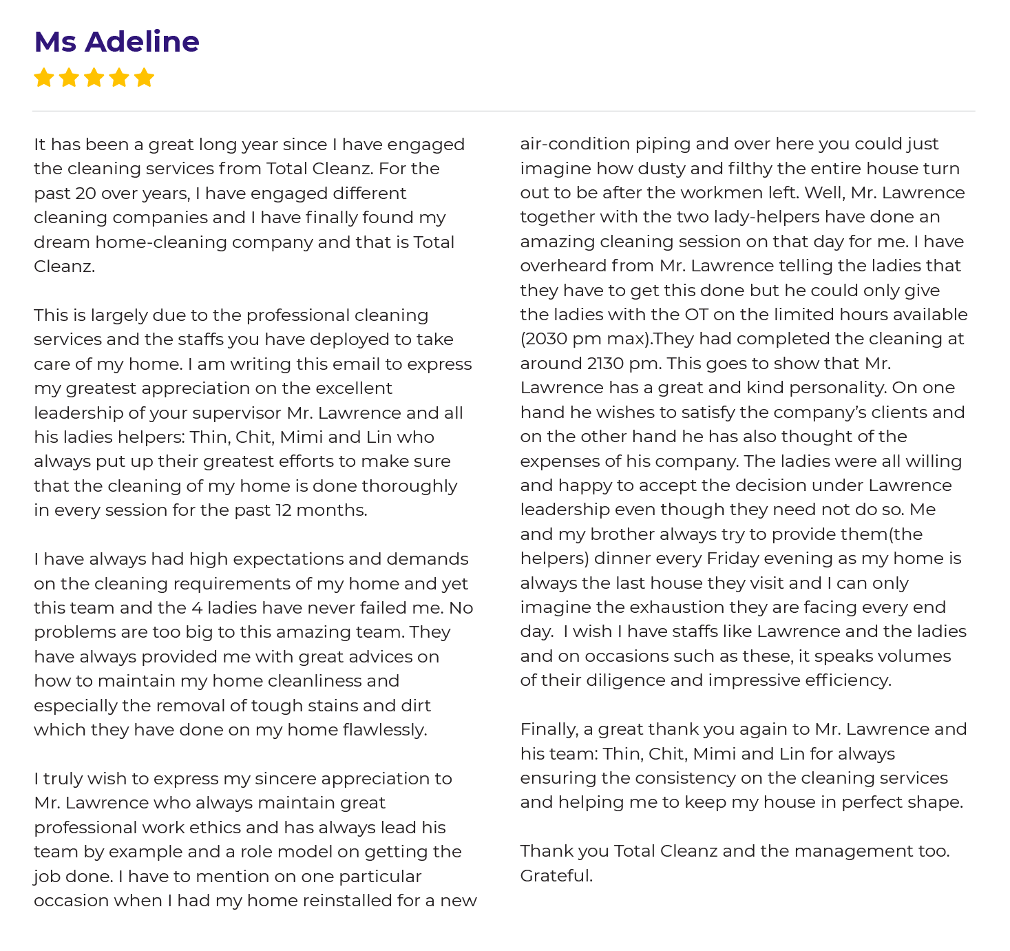 Residential Cleaning Singapore - Trusted Experts | Total Cleanz